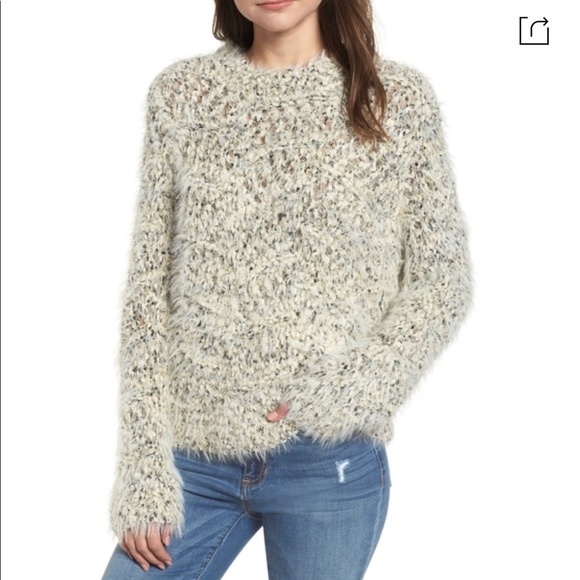 Endless Rose | Sweaters | Endless Rose Speckled Metallic Sweater In ...